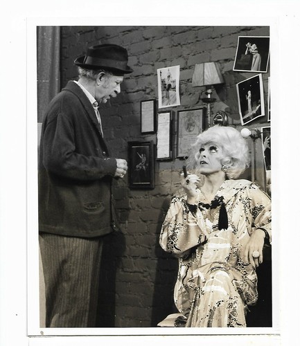 7 x 9 Original Photo Actor Jack Albertson & Charles Pierce in Chico ...