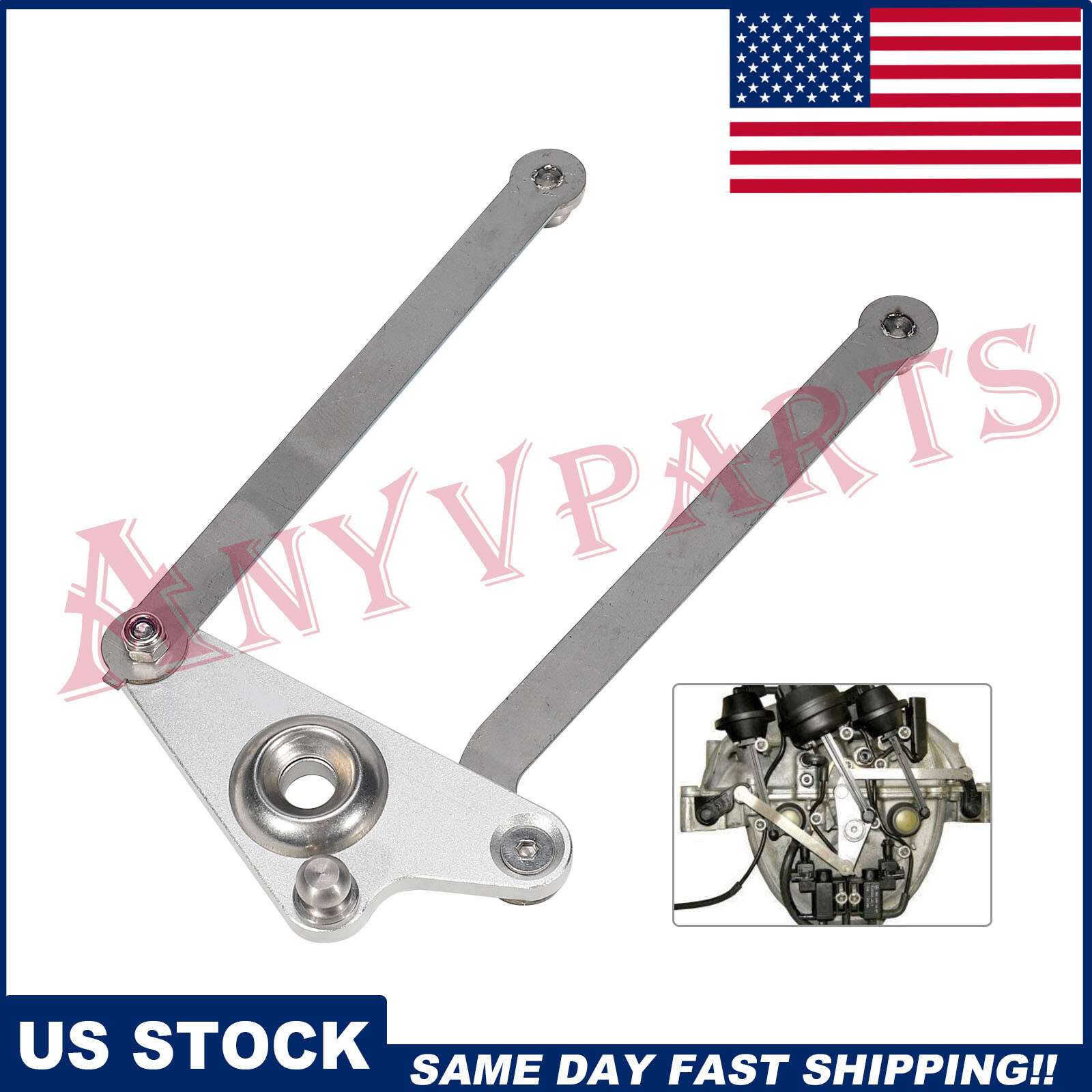 For Mercedes Benz Intake Manifold Air Flap Runner Lever Repair Kit M273 ...