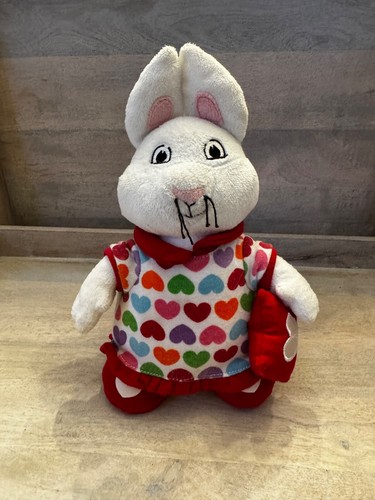 MAX & RUBY - RUBY 9” PLUSH DOLL HEART OUTFIT RABBIT BUNNY | eBay