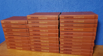 Vintage 1961-1989 Compton Yearbook Collection. 29 Volumes | eBay