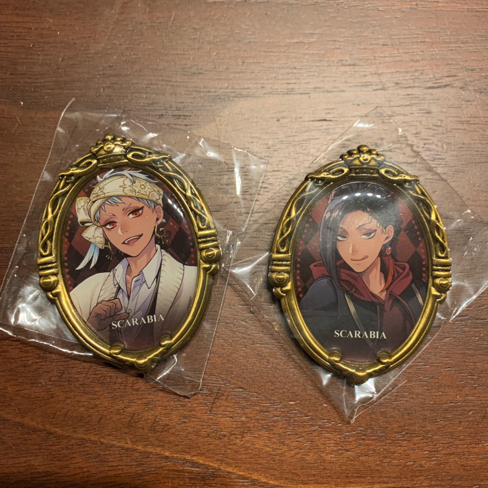 Disney Japan x Twisted Wonderland Pin Brooch Scarabia Kalim Jamil | eBay