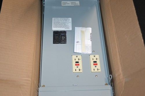 R011C010U Temporary Power Unit 100A 240Vac, 2 Breakers, 2 GFCI ~ NEW ...