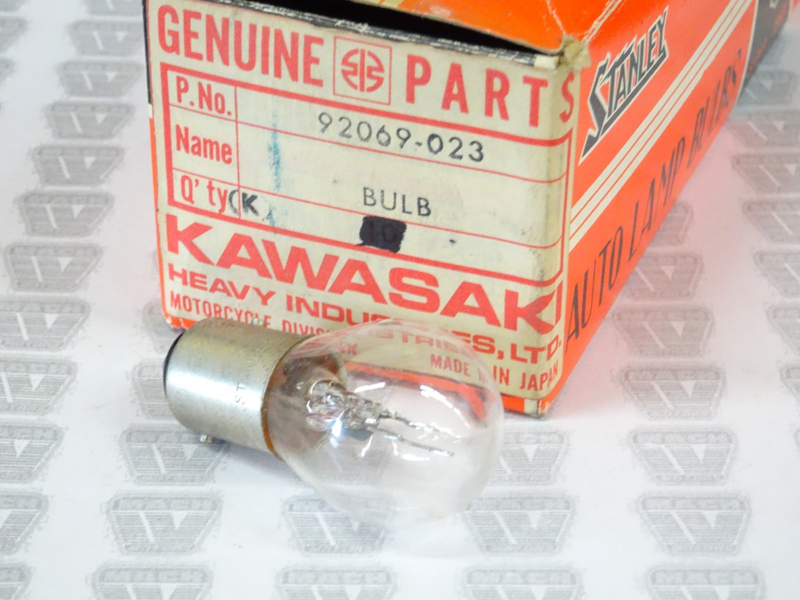 Kawasaki NOS NEW 92069-023 Bulb 6V 3/21CP C2 F5 F6 F7 F8 F9 G3 G4 G5 KV ...