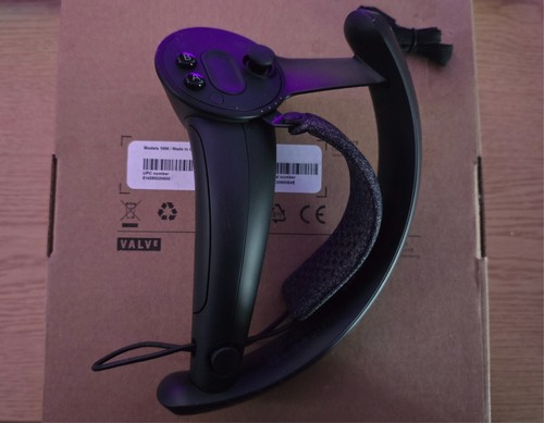 Valve Index Black Handheld Right Side VR Steam Gaming Knuckles ...