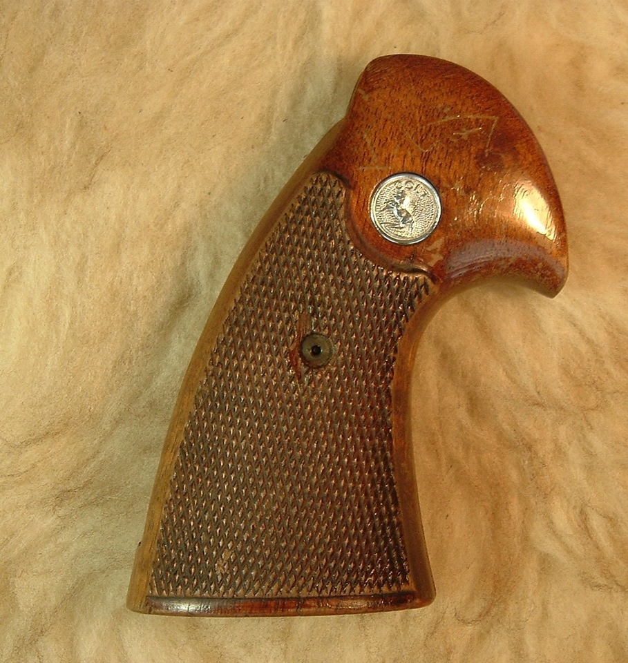 COLT FACTORY ORIGINAL TARGET GRIPS FOR COLT PYTHON or TROOPER 2ND ...