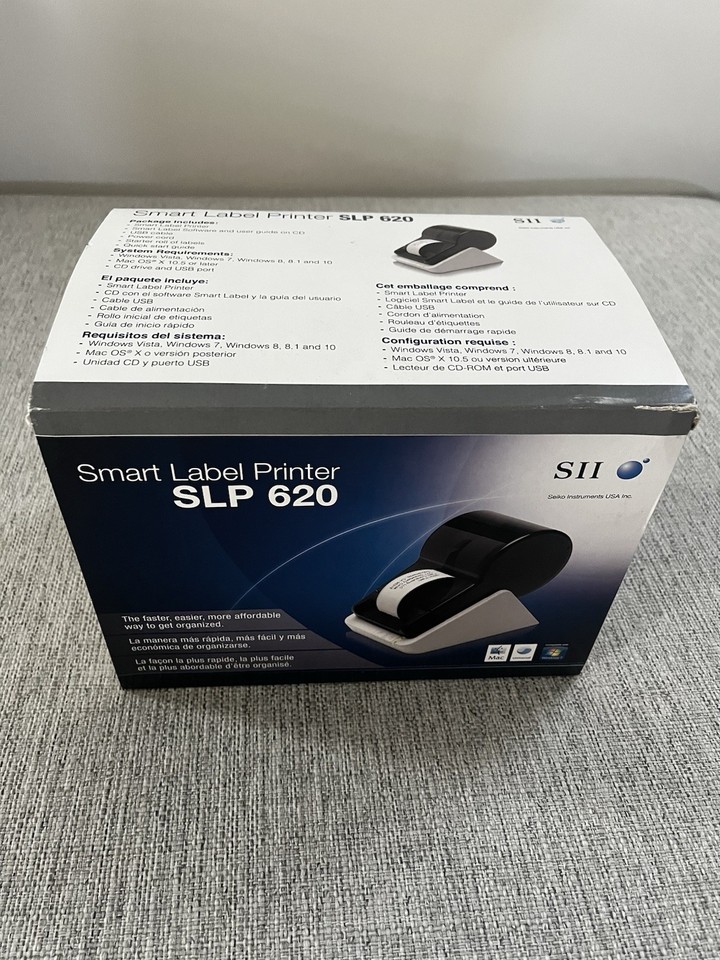 Seiko SLP 620 Smart Label Printer 2.28 Labels 2.76/Second 4-1/2 x 6-7/8 ...