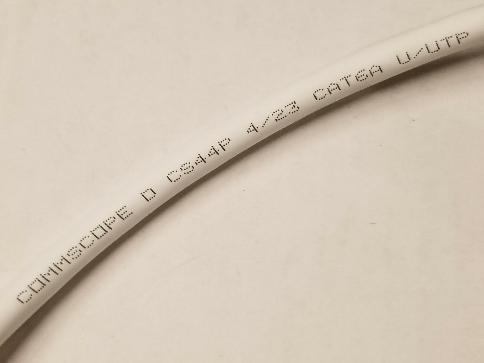 Commscope CS44P Cat6A U/UTP Network Ethernet 10G 10Gig Cable Plenum ...