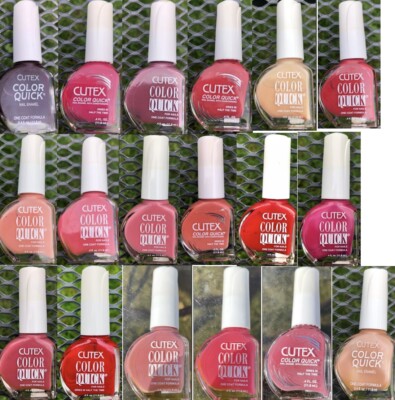 Cutex 11.8ml nail polish varnish freepost choose shade | eBay UK