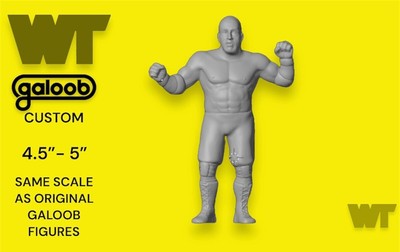 JUSTIN CREDIBLE ECW WCW Galoob Style CUSTOM WWF Unpainted WWE *READ* | eBay