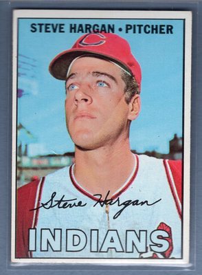 1967 Topps #440 Steve Hargan NM | eBay