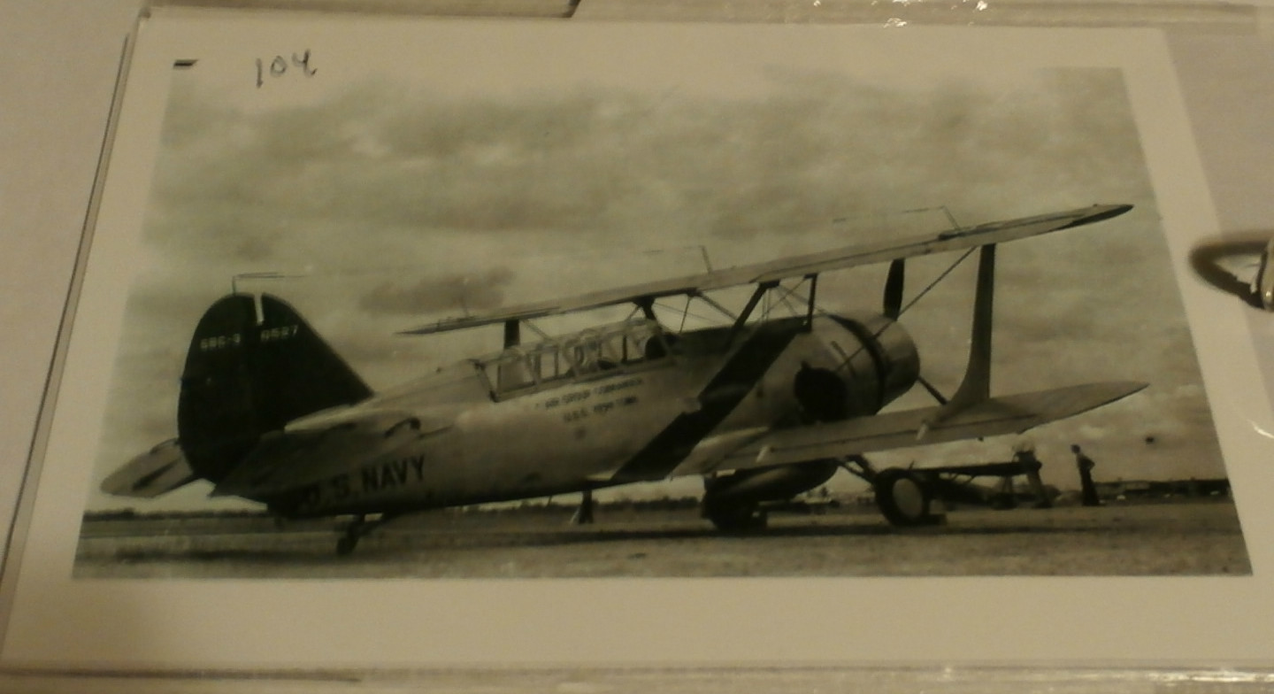 Lot of 3: U.S. Navy Biplanes Set #104 - Black & White Photographs 4" x ...