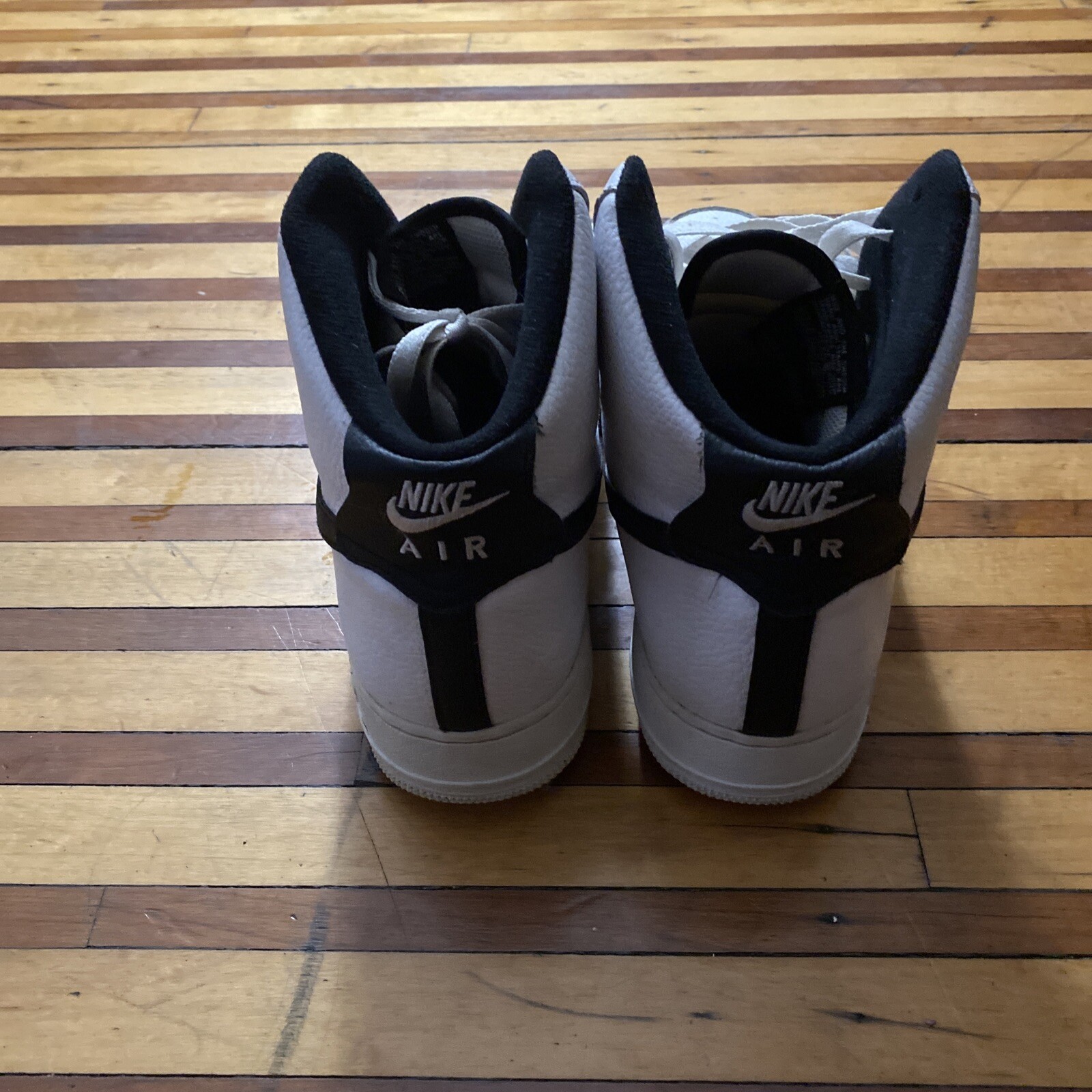 Nike airforce 1 retro white with black strap (2020 NO… - Gem