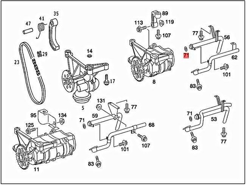 Genuine MERCEDES O-ring 0279973848 | eBay