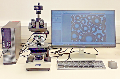 MICROSCOPE + SOFTWARE: 40X-2500X, PHASE CONTRAST, 10MP USB CAMERA ...