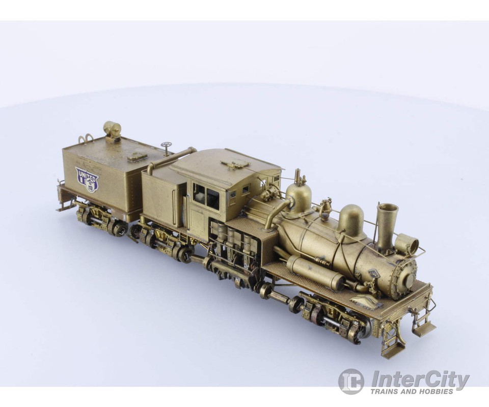 United Scale Models Brass HO 3-Truck Shay Class "B" Geared Locomotive ...