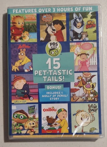 PBS Kids 2-DVD Lot NEW SEALED 20 Music Tales / 15 Pet-Tastic Tales New ...
