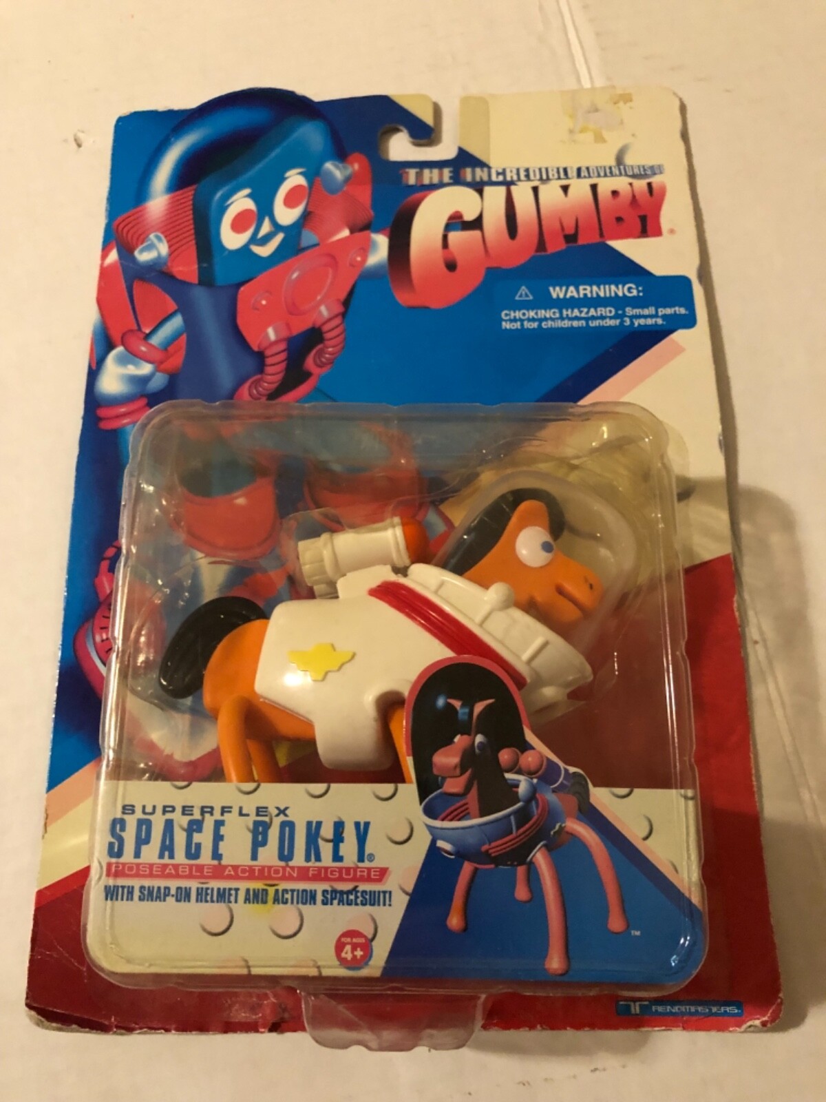 THE INCREDIBLE ADVENTURES OF GUMBY SUPERFLEX SPACE POKEY TRENDMASTER ...