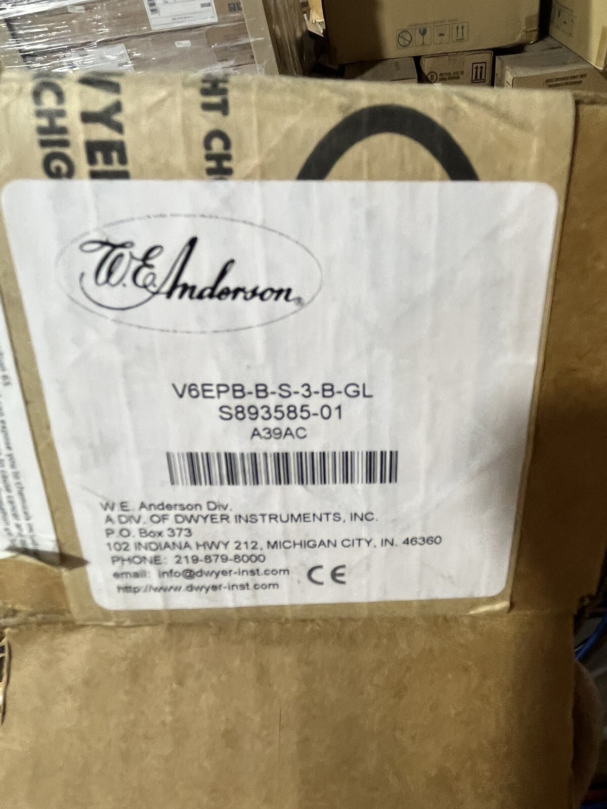 Dwyer Flotech Flow Switch V6EPB-B-S-3-B-GL for sale online | eBay