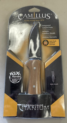 Camillus Carbontride Titanium AUS-8 Steel Knife 18506 | eBay