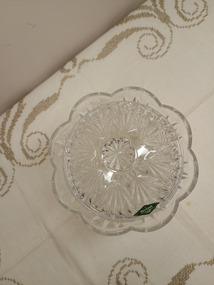 Shannon Crystal Cookie Jar Canister Kitchen Decor Heavy Leaded | eBay