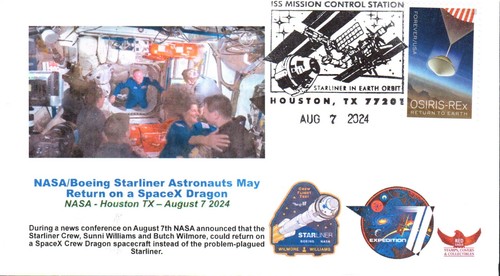 2024 NASA Boeing CFT-1 Starliner Astronauts May Return on a Crew Dragon ...