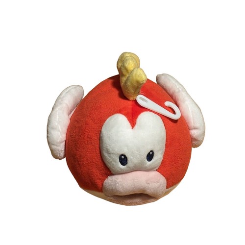 Super Mario Bros Little Buddy Cheep Cheep 6" Plush Red All Star Stuffed ...