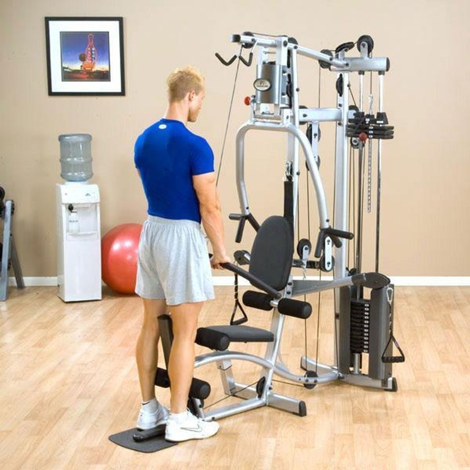 Powerline P2X Multi-Station Home Gym with Functional Training Arms ...