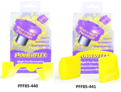 Powerflex Upper Engine & Gearbox Mount Inserts for VW Golf MK4 + R32 ...
