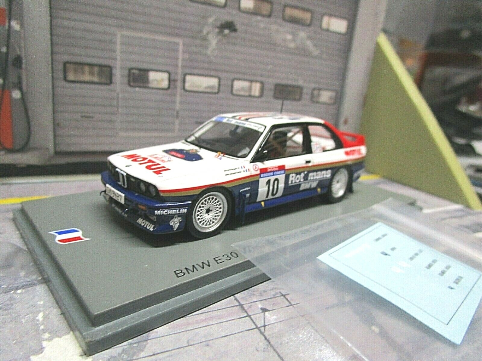 BMW M3 E30 Rallye 1987 Rallye Tour de Corse #10 Beguin Motul SF148 ...