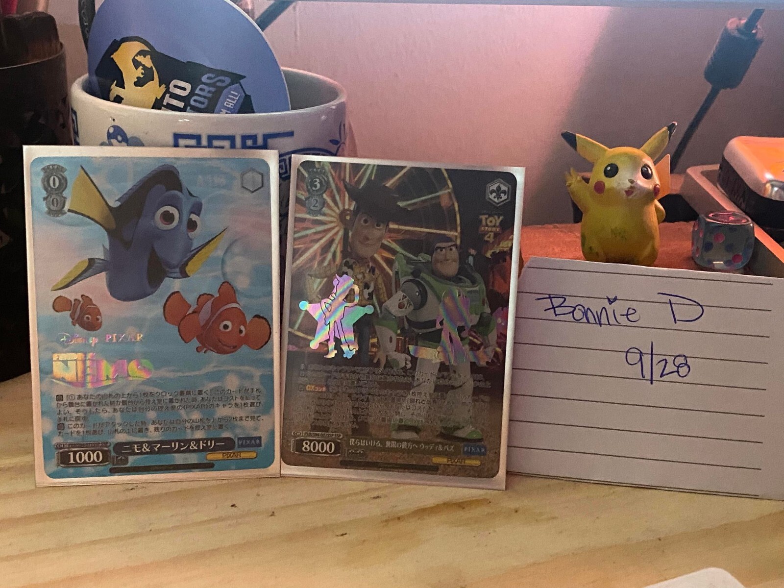 pixar weiss schwarz ssp Dory PXR/S94-071SSP & Toy Story PXR/S94-002SSP ...