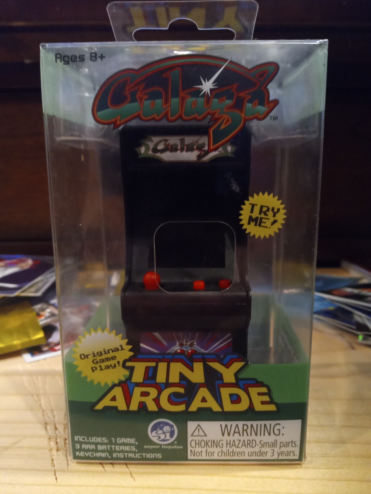 Tiny Arcade Galaga Miniature Game Multicolor - 381 *New - Out of Batteries* 854941007501 | eBay