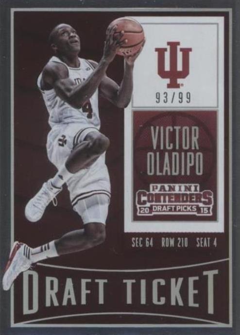 2015-16 Panini Contenders Draft Picks - Victor Oladipo #96 Draft Ticket ...