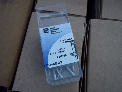 PACK OF 15 NAPA 1/8" RIVETS P/N 770-4527 | eBay
