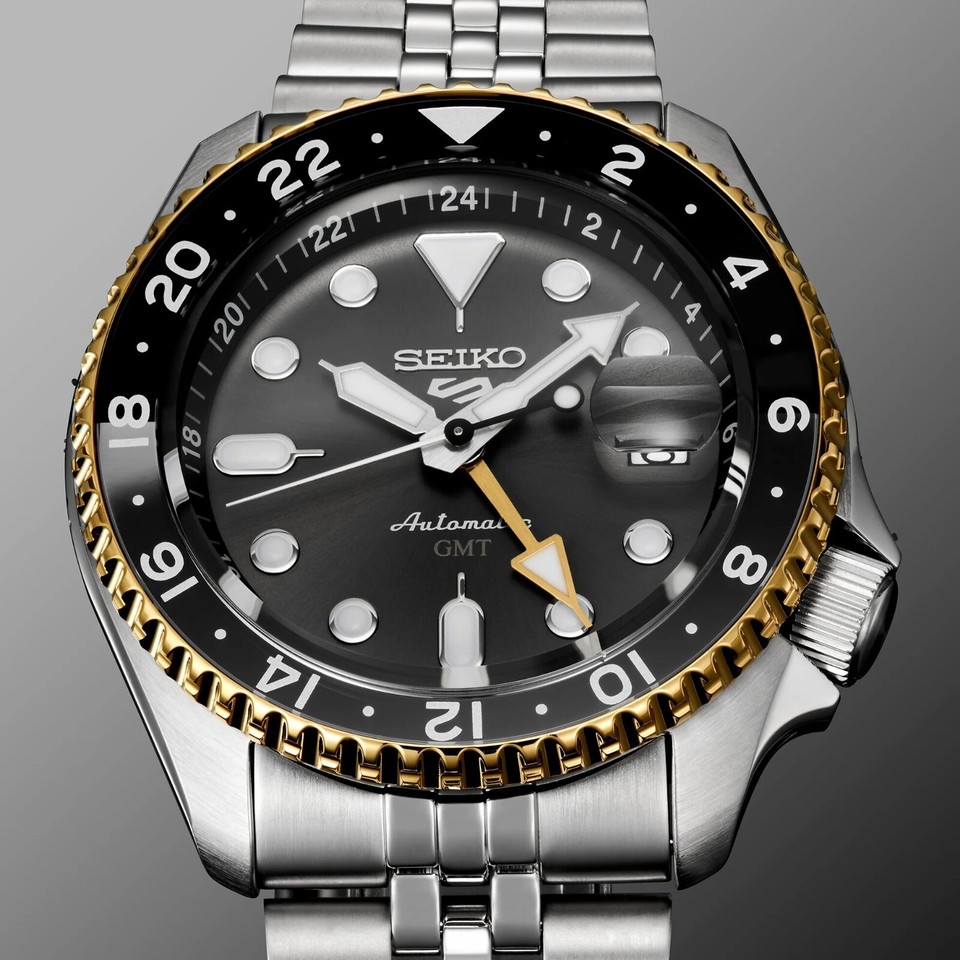 Seiko 5 Sports SKX GMT Automatic Mens Watch SSK021 | eBay