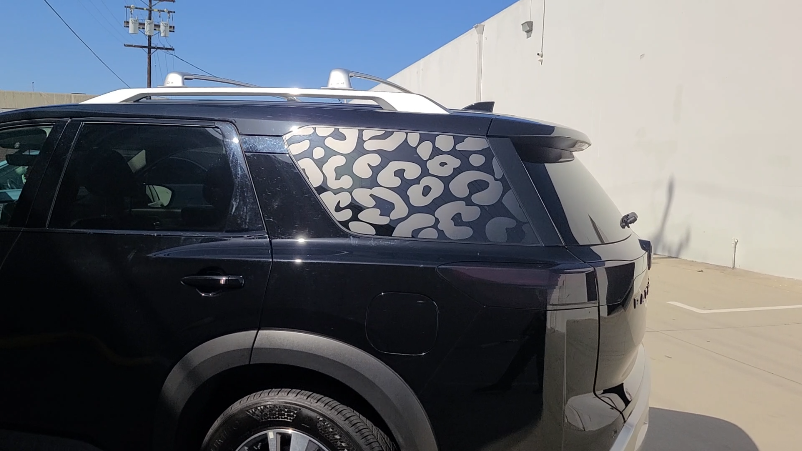 Fits Nissan Pathfinder 2022 2023 2025 Window Leopard Cheetah Print ...