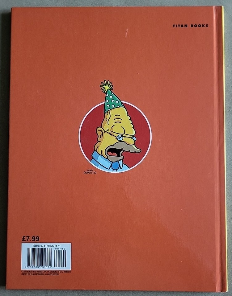 New ~ The Simpsons Annual, 2015, Titan Books | eBay UK
