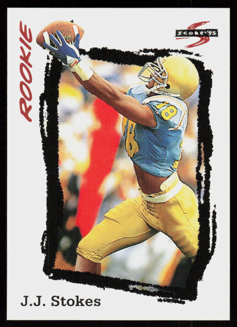 1995 Score J.J. Stokes #263 FOOTBALL Rookie San Francisco 49ers RC | eBay