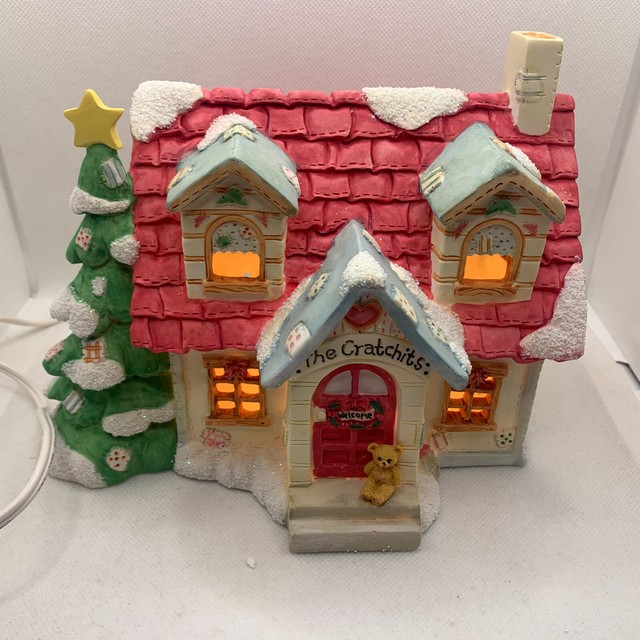 Cherished Teddies a Christmas Carol 1994 The Cratchits House With ...