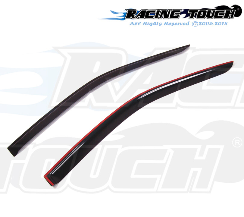 JDM Window Visor Deflector Out-Channel Smoke Tinted 2pcs For Lexus ...