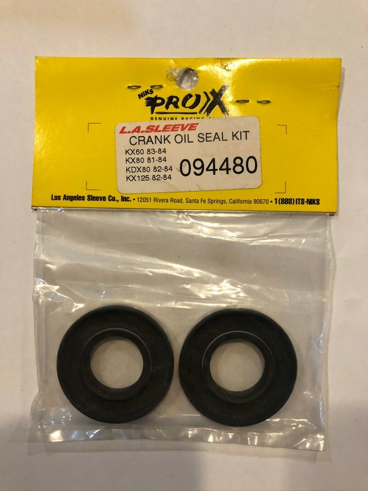 Kawasaki KX 60/80/125 ProX Crank Oil Kit - 094480 | eBay
