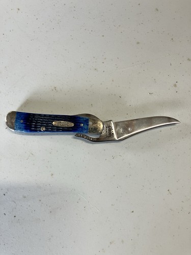 Case XX 61953L SS Blue RussLock Pocket Knife Good Condition | eBay