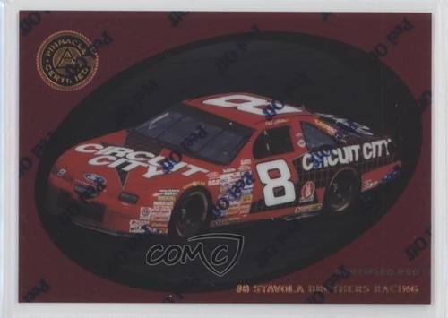 1997 Pinnacle Certified Red Hut Stricklin #8 Stavola Brothers Racing ...