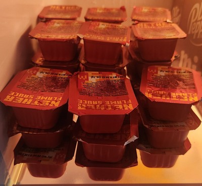 1x McDonald's Limited Edition Minecraft Nether Flame Sauce | eBay