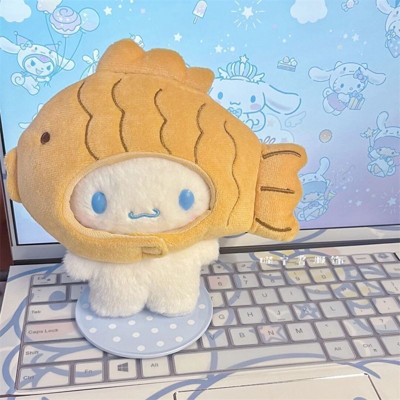 Cute Taiyaki Cinnamoroll Doll Toy Soft Plush Stuffed Toys Birthday ...