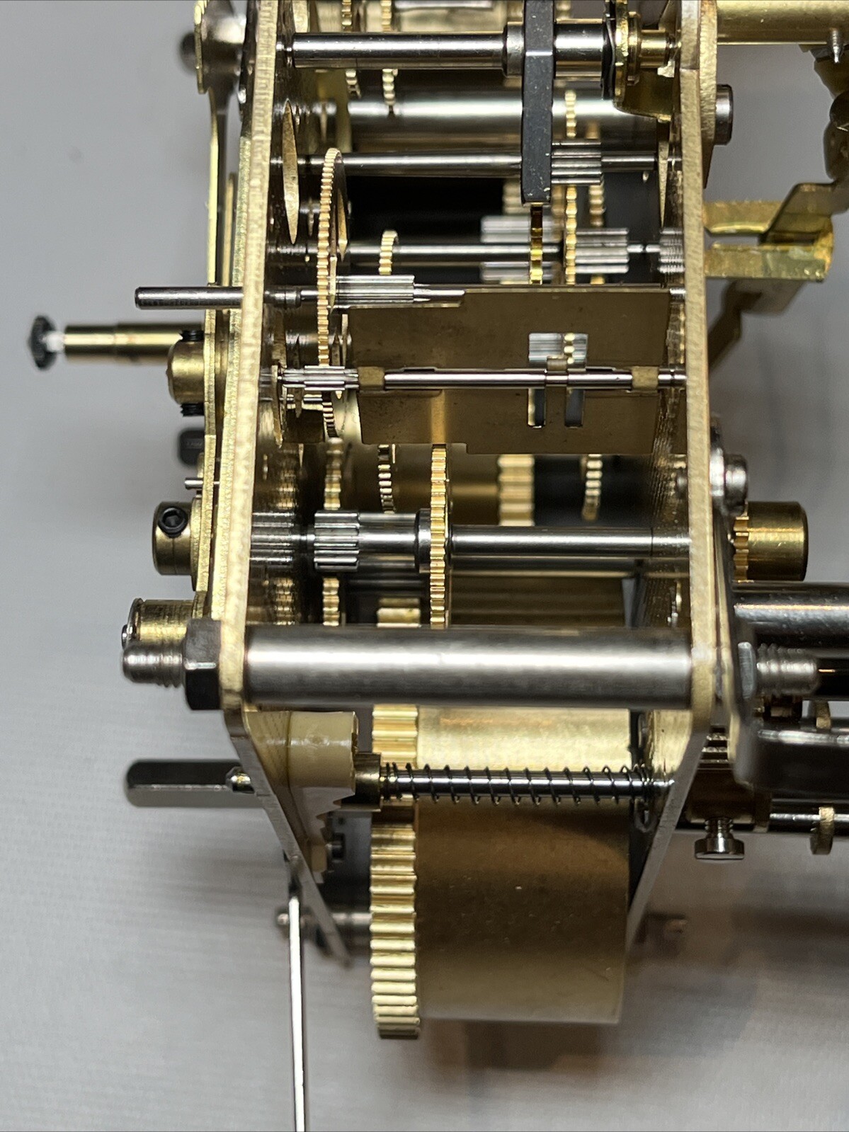 NOS Hermle Reguladora 1451-050 43cm Triple Chime Clock Movement FOR ...