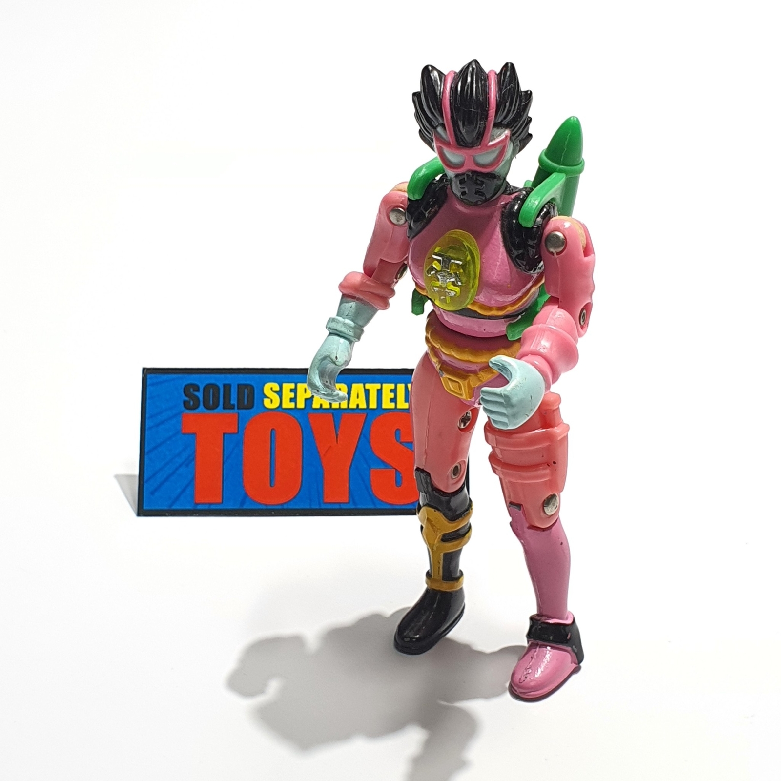 Bionic Six 6 MADAME-O + BACKPACK original LJN 3.75" action figure diecast green | eBay