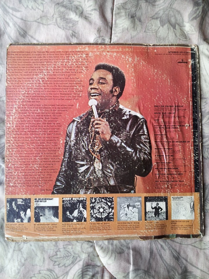 Jerry Butler LP "The Very Best Of Jerry Butler" | eBay