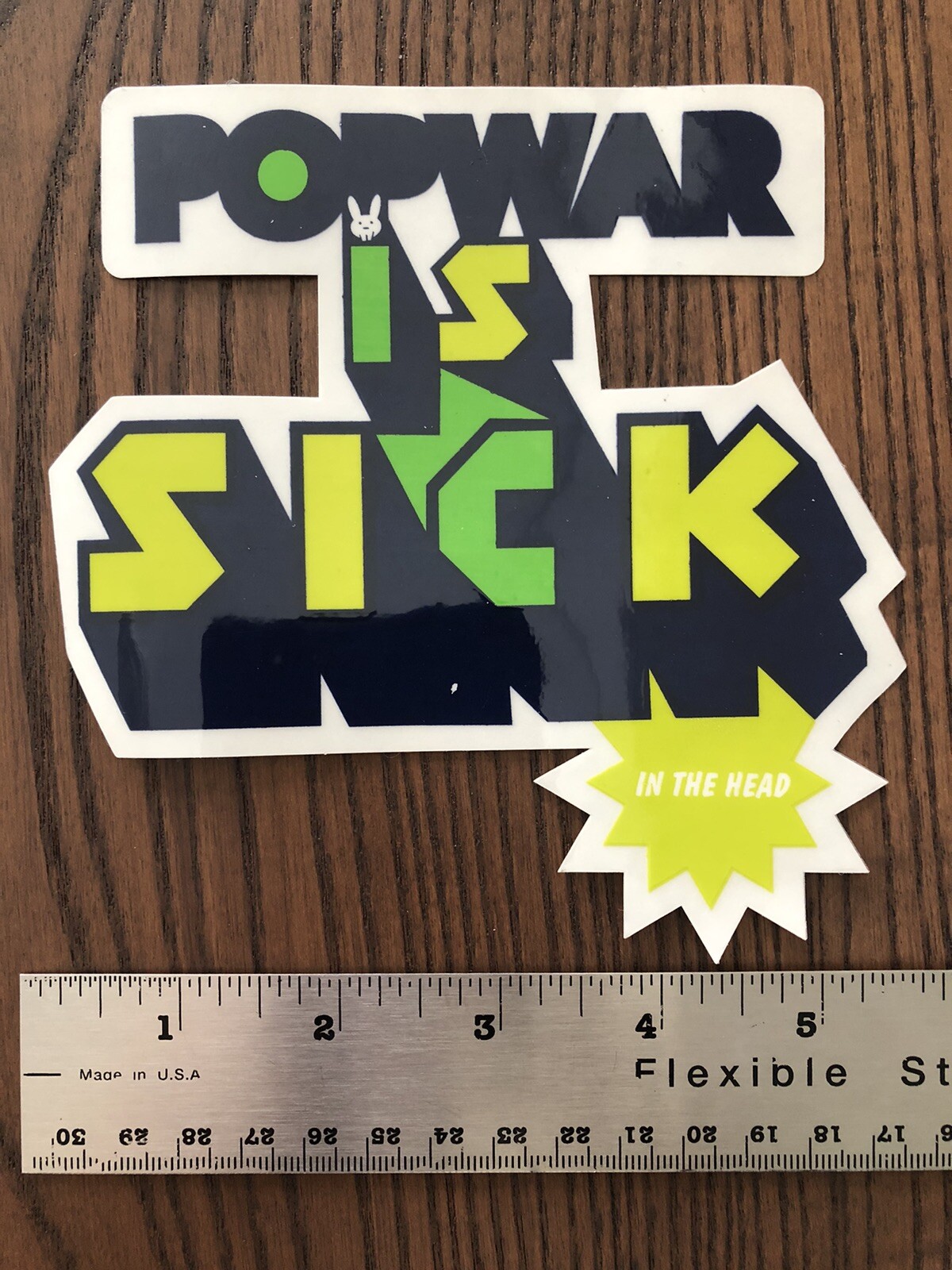 Vintage Popwar Skateboard Sticker NOS | eBay