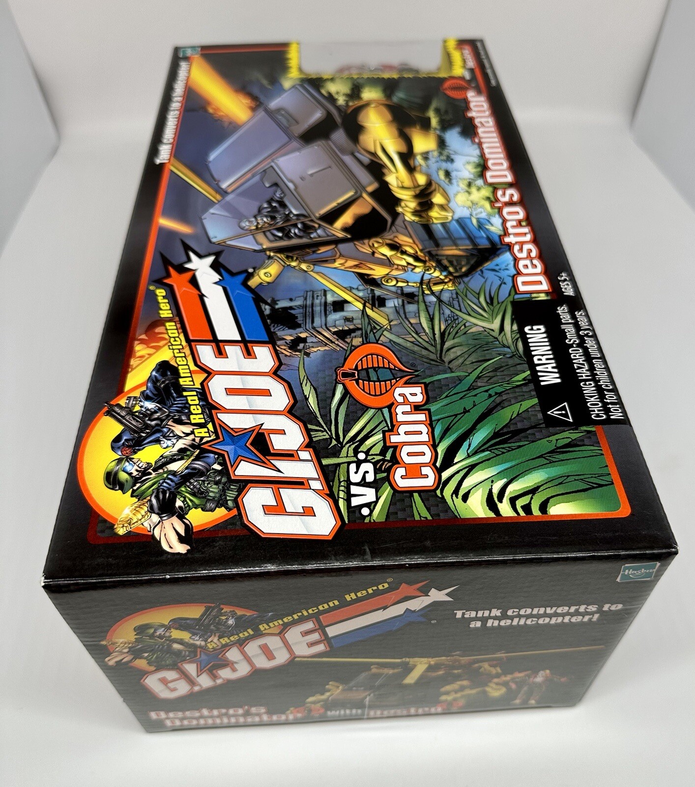 Hasbro 2001 ARAH Gi Joe VS Cobra Destro's Dominator Tank Helicopter ...