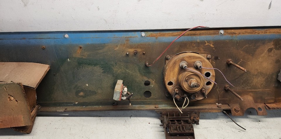 Jeep KAISER AMC CJ CJ5 59-71 GREEN Dash Plate DASHBOARD Frame Interior ...